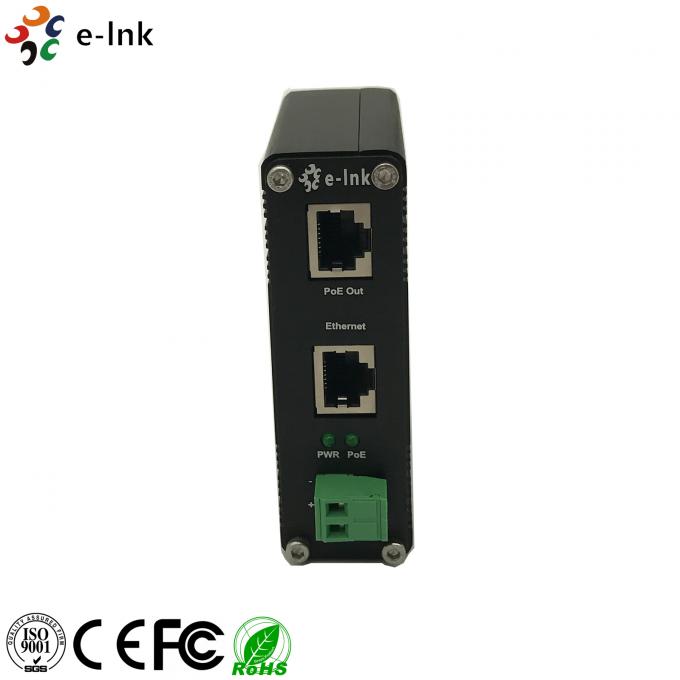 12-48VDC Power Input Industrial Power over Ethernet Injectors