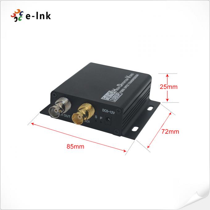 3G-SDI SDI To Fiber Optic Converter Video Extender over Fiber 20KM Long ...