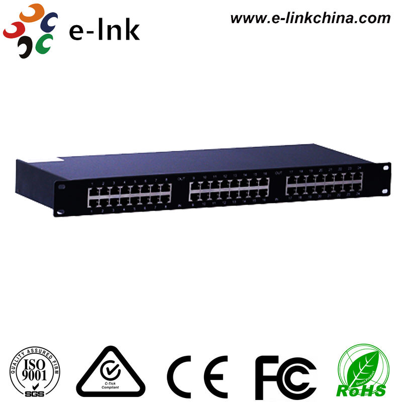 24 Ports 10 / 100 / 1000M Ethernet POE Switch , Power Over Ethernet ...