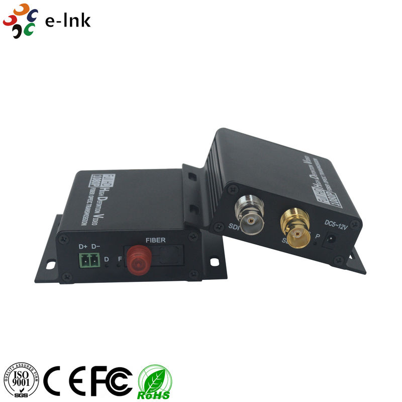 3G-SDI SDI To Fiber Optic Converter Video Extender over Fiber 20KM Long ...