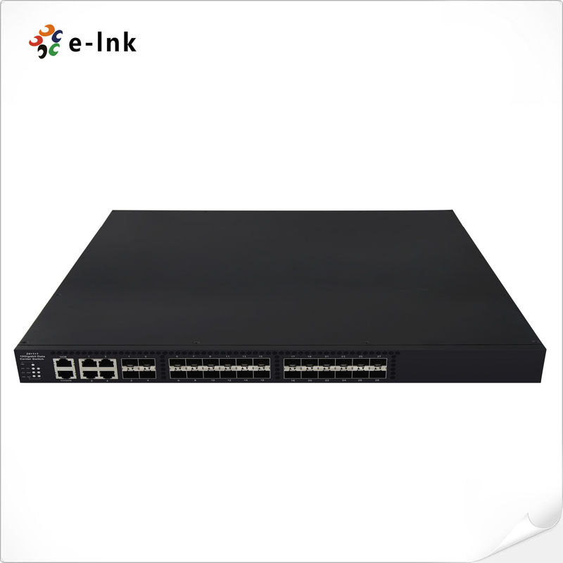 Ethernet Switch 24 Port 10G SFP + 4 Port 10/100/1000M TP / SFP Managed ...