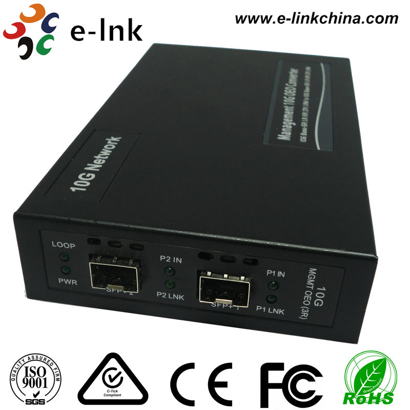 Multi Port Gigabit Ethernet Fiber Media Converter Multimode Rack Mount