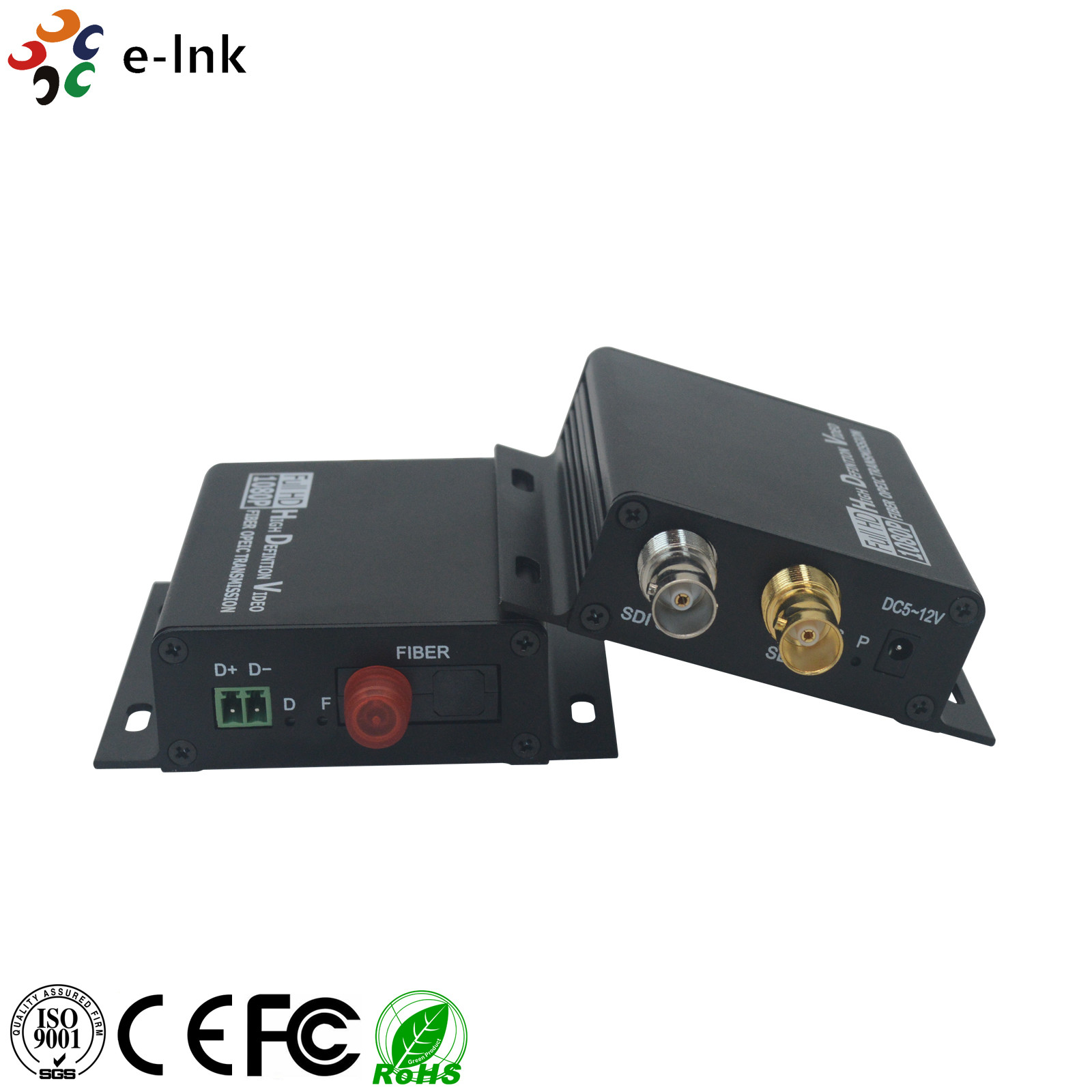 3G-SDI SDI To Fiber Optic Converter Video Extender over Fiber 20KM Long Transmission