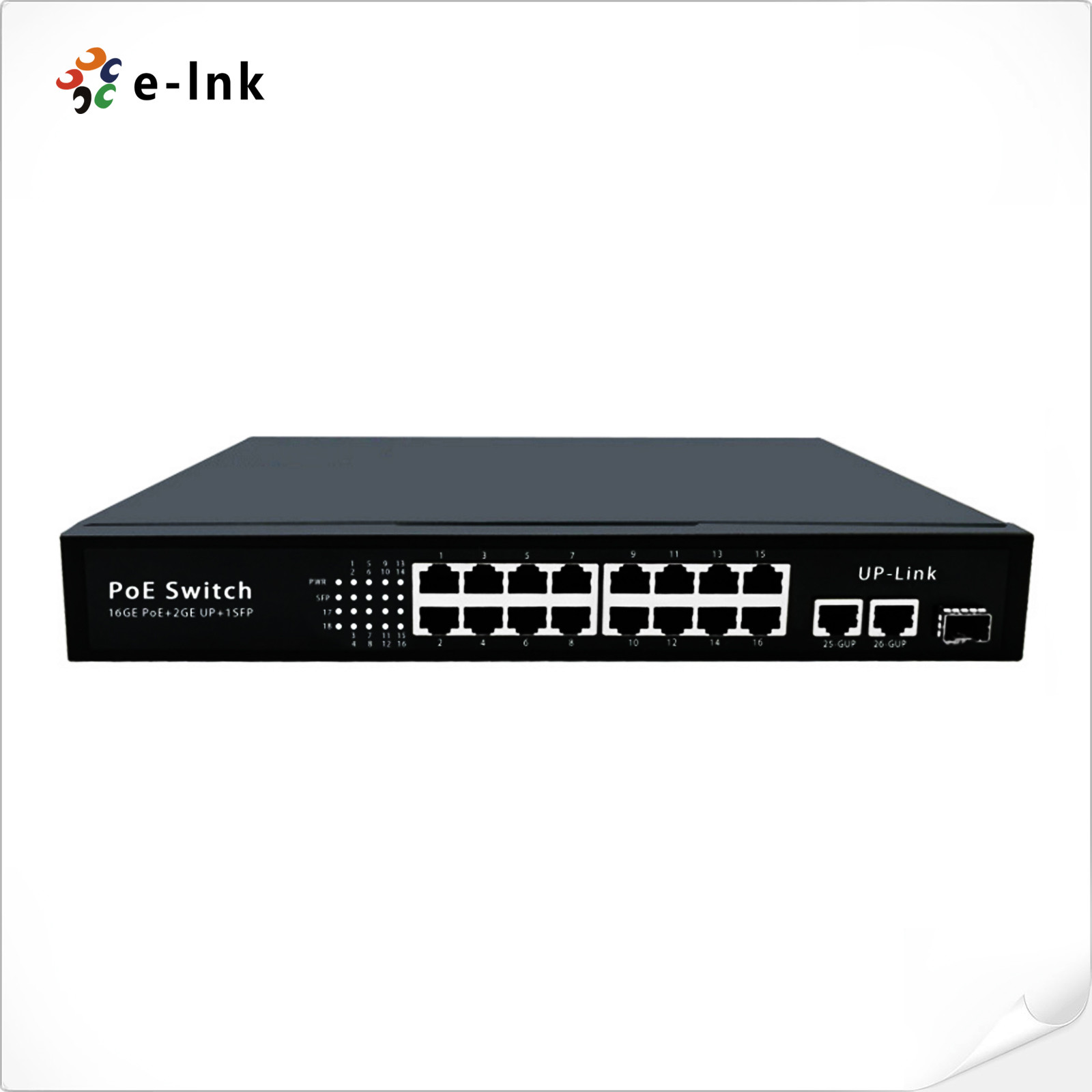 Gigabit Ethernet POE Switch Managed 10/100/1000Mbps Support Port Auto ...