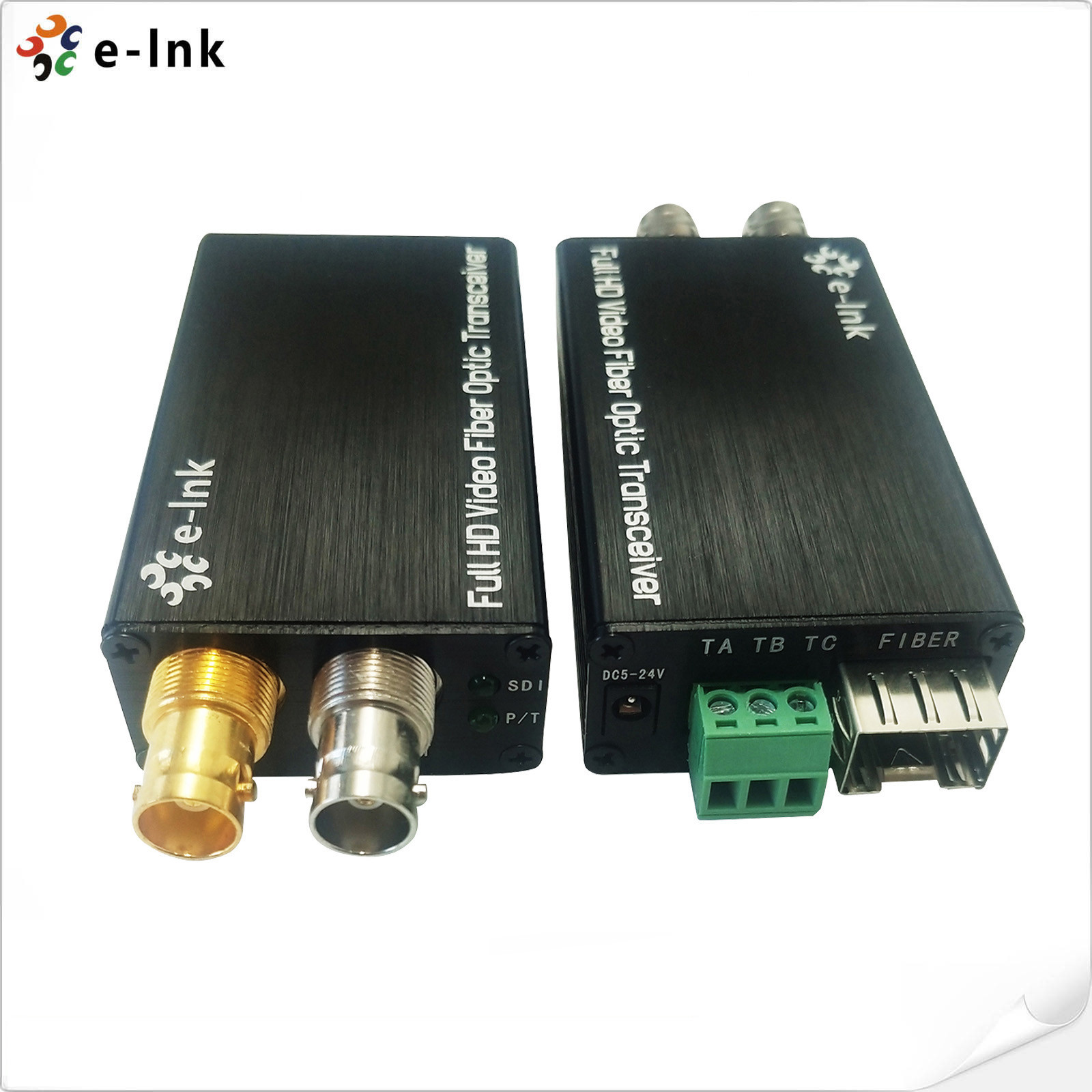 Mini 3G/HD-SDI to Fiber Converter Extender with Tally function or RS485 Data